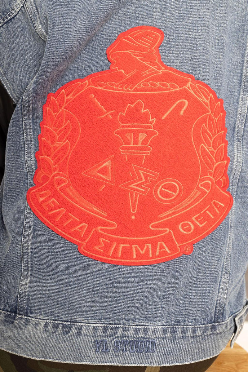 Delta Sigma Theta Monochromatic Red Patch - DST 1913 – YL STUDIO LLC